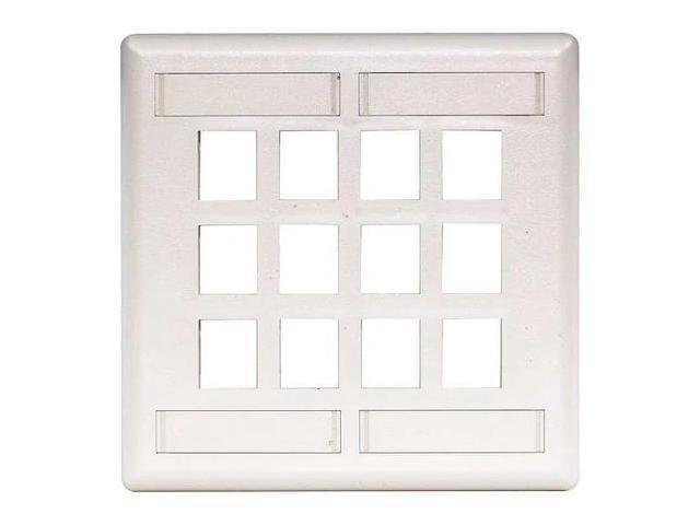 Click here for HUBBELL PREMISE WIRING IFP212W Plate 12 Ports Whit... prices