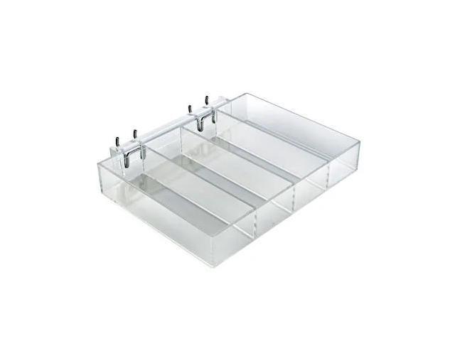 Click here for AZAR DISPLAYS 225544 Four Compartment Tray for Peg... prices