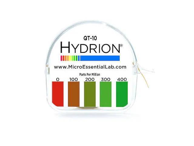 Click here for HYDRION QT-10 Test Paper Quatenary 0-400 ppm PK10 prices