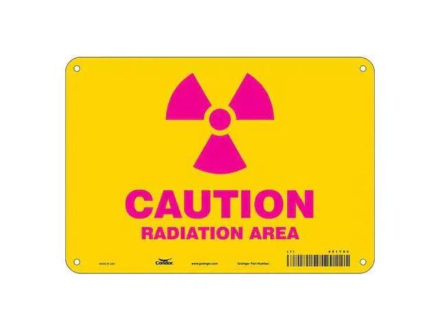 Click here for CONDOR 451Y82 Radiation Safety Sign  7 in H  10 in... prices