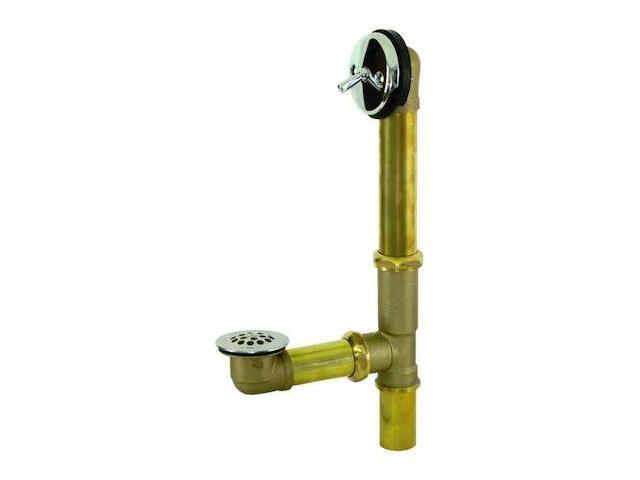 Click here for ZORO SELECT 35201 Trip Lever Gold Pipe 1-1/2 dia. prices