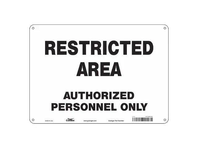 Click here for CONDOR 472X49 Safety Sign  10 in Height  14 in Wid... prices