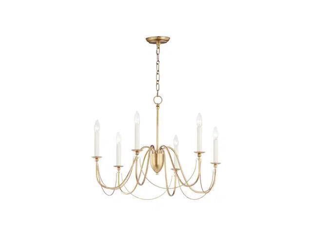 Click here for MAXIM LIGHTING 12166GL Plumette 6-Light Chandelier prices