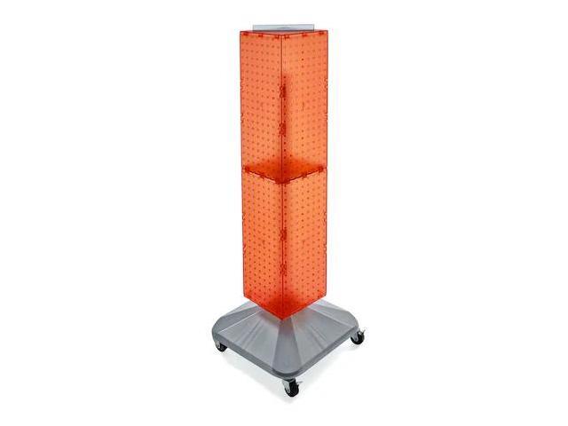 Click here for AZAR DISPLAYS 703388-ORG 4-Sided Pegboard Floor Sp... prices