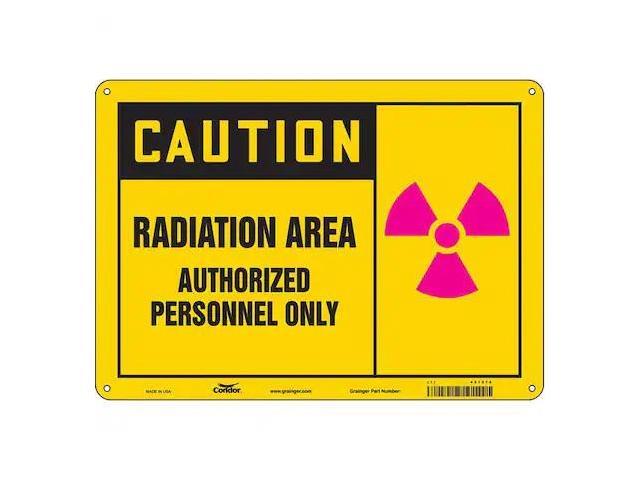 Click here for CONDOR 451Z16 Radiation Safety Sign  10 in H  14 i... prices