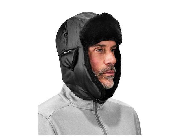 Click here for ERGODYNE 6802 Black Classic Trapper Hat XS prices