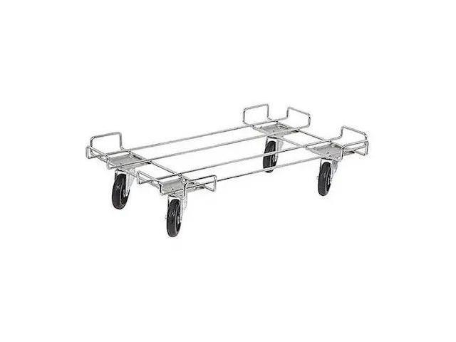 Click here for ZORO SELECT 45VY11 Dolly Base 20D x 48W  Chrome Pl... prices