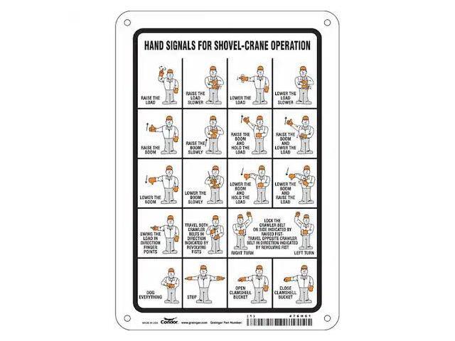 Click here for CONDOR 476H61 Safety Sign  10 in Height  7 in Widt... prices