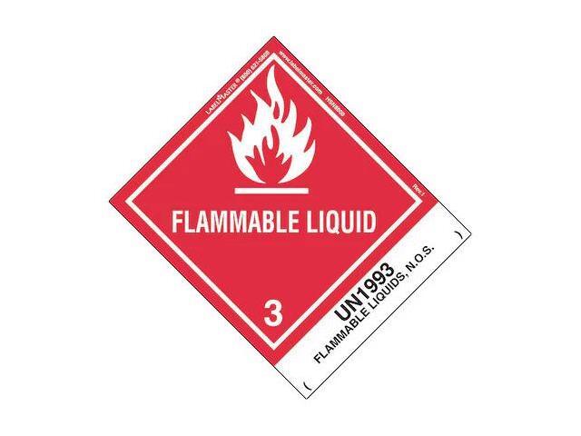 Click here for LABELMASTER HSN8000 Flammable Liquid Label UN1993... prices