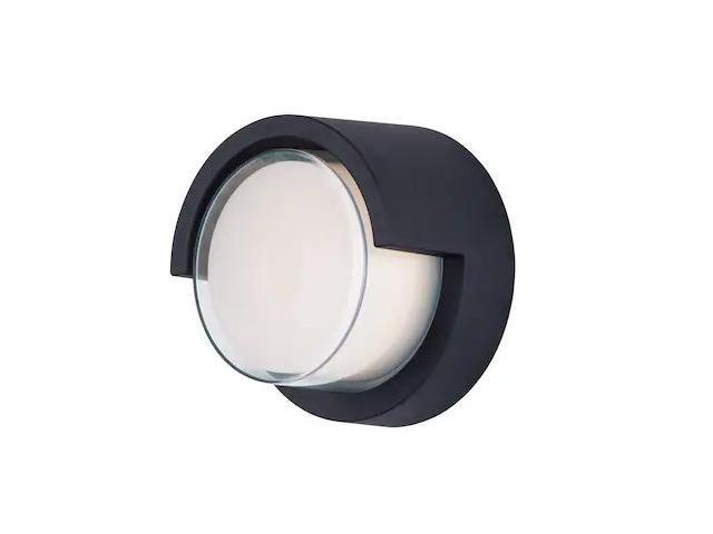 Click here for MAXIM 86162BK Eyebrow 1-Light 6.75 Wide Black Outd... prices