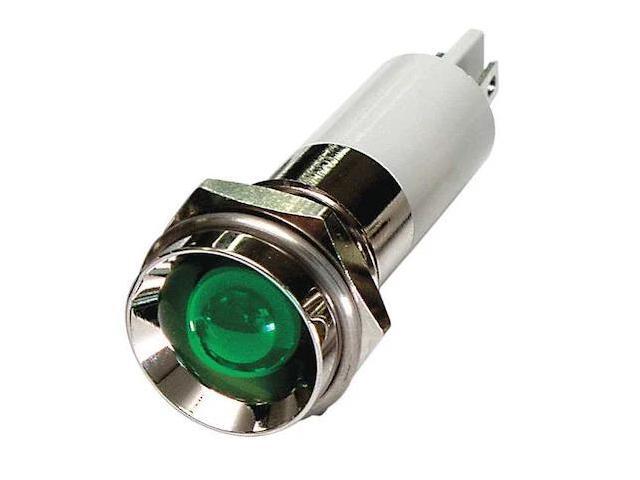 Click here for ZORO SELECT 24M120 Protrude Indicator Light Green... prices
