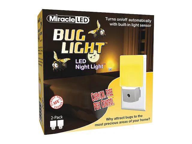Click here for MIRACLE LED 602180 Bug Light Night Light Amber Glo... prices