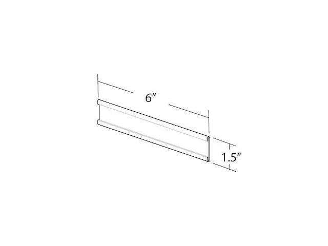 Click here for AZAR DISPLAYS 199604 6W x 1.5H Adhesive-Back Namep... prices