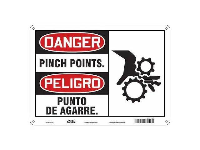 Click here for CONDOR 475C97 Safety Sign  10 in Height  14 in Wid... prices