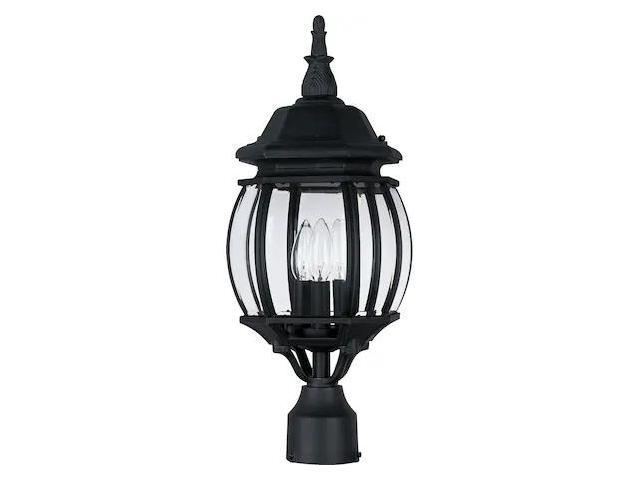 Click here for MAXIM 1035BK Crown Hill 3-Light 8 Wide Black Outdo... prices