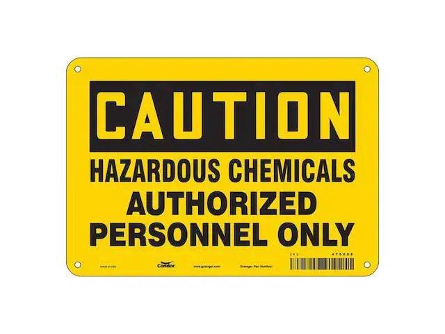 Click here for CONDOR 475X88 Chemical Sign  7 in H  10 in W  Vert... prices