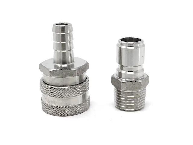 Click here for CONCORD PF-QD-BRF-MMNPT 304 Stainless Steel Quick... prices