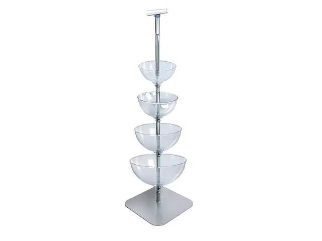 Click here for AZAR DISPLAYS 750040 Four-Tier Cascading Bowl Floo... prices