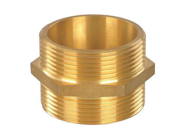 Click here for ZORO SELECT 6AKD0 Hex Nipple MNPTxMNST 4 Inx4-1/2... prices