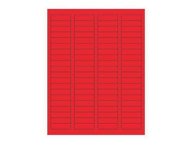 Click here for TAPE LOGIC LL170RD Rectangle Laser Labels 1 3/4x1/... prices