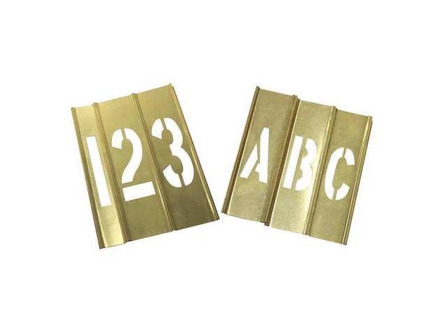 Click here for ZORO SELECT 20Y519 Stencil Kit  Combination Set  A... prices