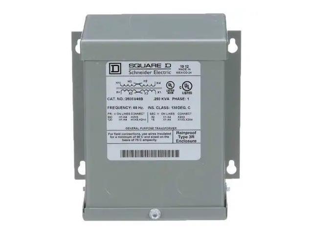 Click here for SQUARE D 250SV46B Buck Boost Transformer  250 VA... prices