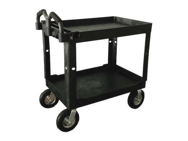 Click here for ZORO SELECT 52TV57 Utility Cart with Deep Lipped &... prices