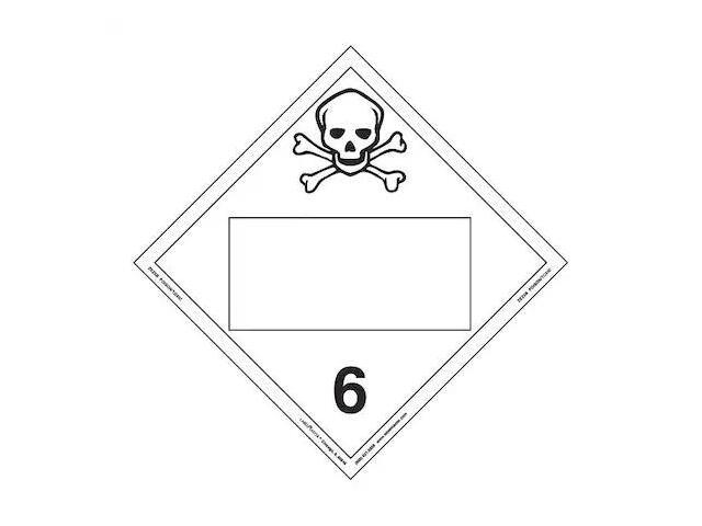 Click here for LABELMASTER ZEZ5B Toxic Placard Blank E-Z Remo PK2... prices