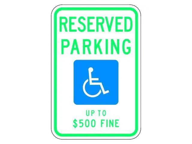 Click here for LYLE HC-WV01-12HA ADA Handicapped Parking Sign 18... prices