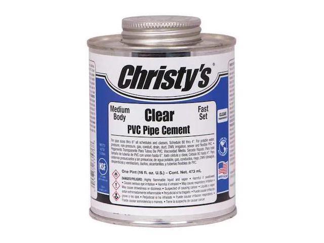 Click here for CHRISTYS RH-MCLV-PT-12 Pipe Cement Clear 16 oz. prices