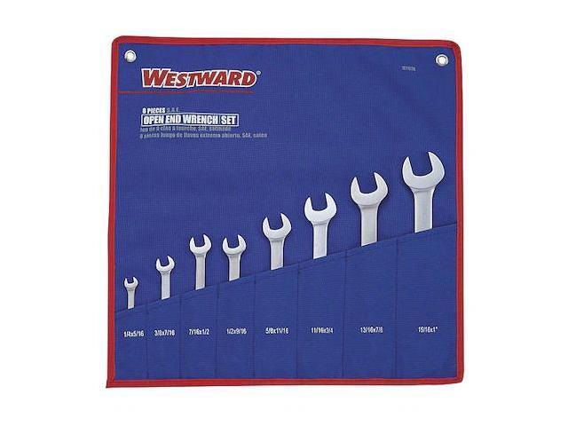 Click here for WESTWARD 1EYD7 Open End Wrench Set 15 Deg 1/4-1 in... prices