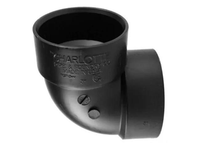 Click here for ZORO SELECT 1WJH3 90 Deg Vent Elbow 3 In Hub prices