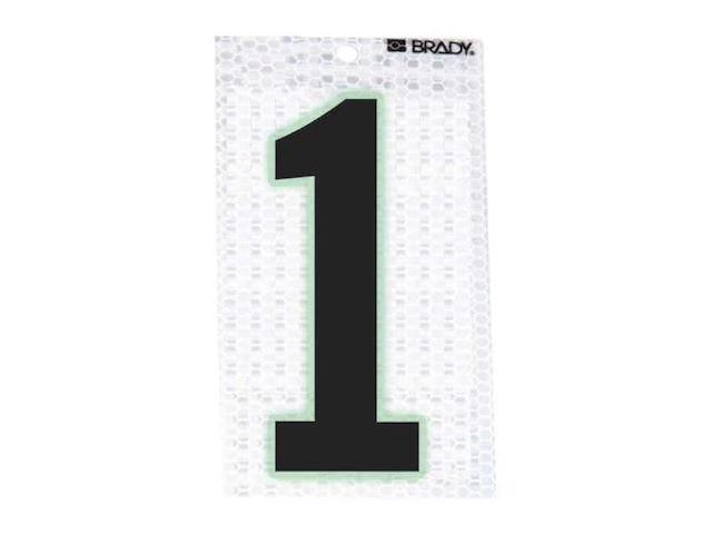 Click here for BRADY 3000-1 Ultra Reflective Numbers 1 PK10 prices