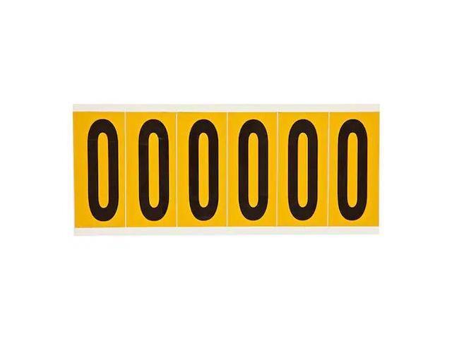 Click here for BRADY 1550-0 Number Label 0 1-1/2 in. W x 3-1/2 in... prices