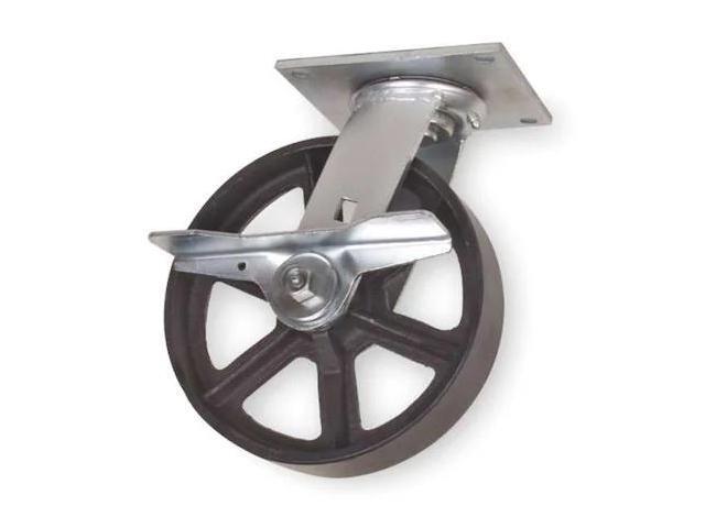 Click here for ZORO SELECT 1NVP8 Swivel Plate Caster Cast Iron 5... prices
