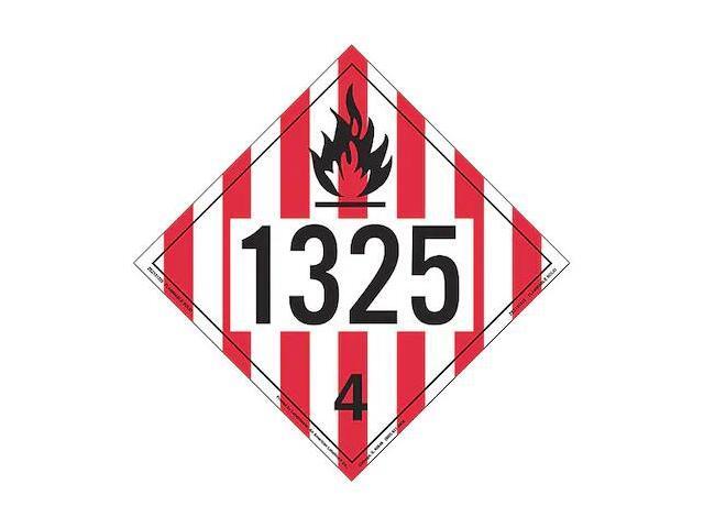 Click here for LABELMASTER ZEZ131325 Flammable Solid Placard 1325... prices
