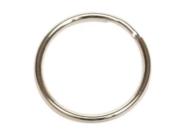 Click here for ZORO SELECT 1F098 Key Ring  Split  1 in  Nickel Pl... prices