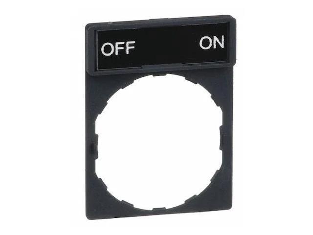Click here for SCHNEIDER ELECTRIC ZBY2367 Legend Plate Off-On Whi... prices