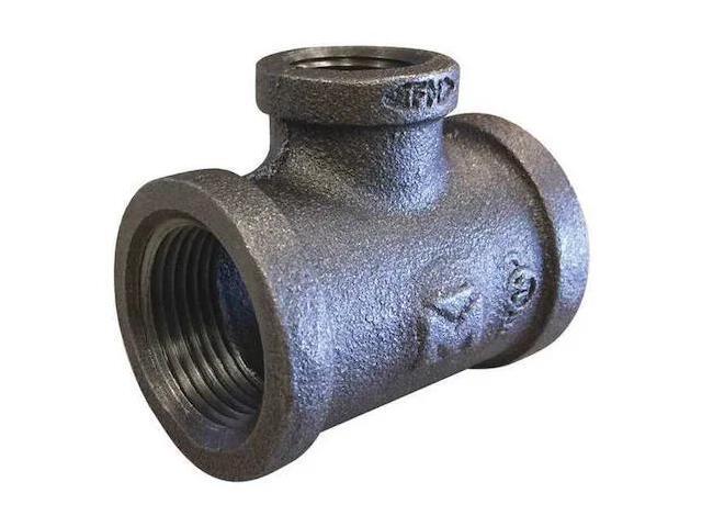 Click here for ZORO SELECT 5P493 Malleable Iron Reducing Tee Clas... prices