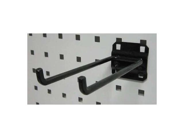 Click here for ZORO SELECT 5TPL3 Double Rod Pegboard Hook 5-3/4 I... prices