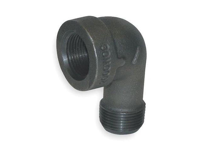 Click here for ZORO SELECT 1LBW8 1-1/4 Malleable Iron 90 Degree S... prices