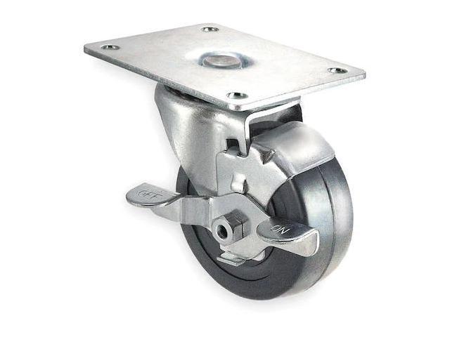 Click here for ZORO SELECT 1UKR2 Swivel Plate Caster Rubber 3 in... prices