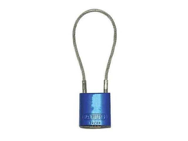 Click here for ABUS 13009 Lockout Padlock Key Different Blue Body prices