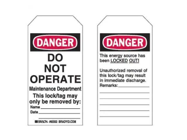 Click here for BRADY 65441 Danger Tag 5-3/4 x 3 In Cardstock PK25 prices