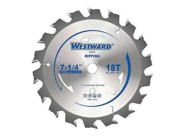 Click here for WESTWARD 24EL57 7-1/4 18-Teeth Circular Saw Blade prices