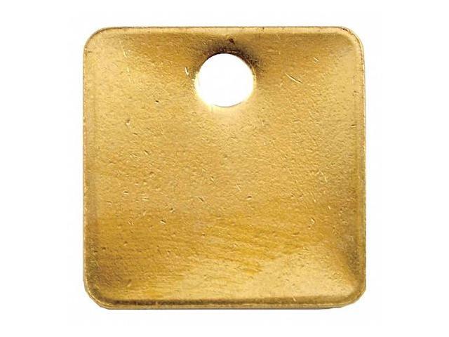 Click here for ZORO SELECT 41432 Blank Tag  Brass  1 1/4 in H x 1... prices