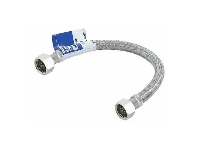 Click here for ZORO SELECT 48016 Supply Line 1/2 Outlet 1/2 Inlet... prices