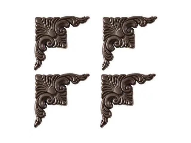 Click here for MIRREDGE 53504 3-1/2 W  Wood Grain Corner Plates prices