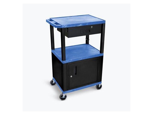 Click here for LUXOR WT42BUC2-B/WTD 42H AV Cart  3 Shelves  Cab... prices