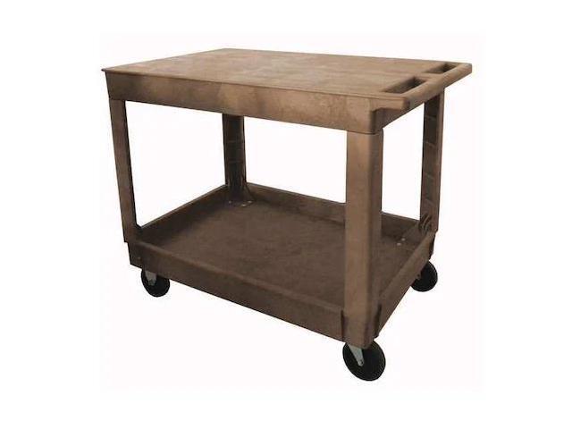 Click here for ZORO SELECT 5UTJ6 Polypropylene Utility Cart with... prices